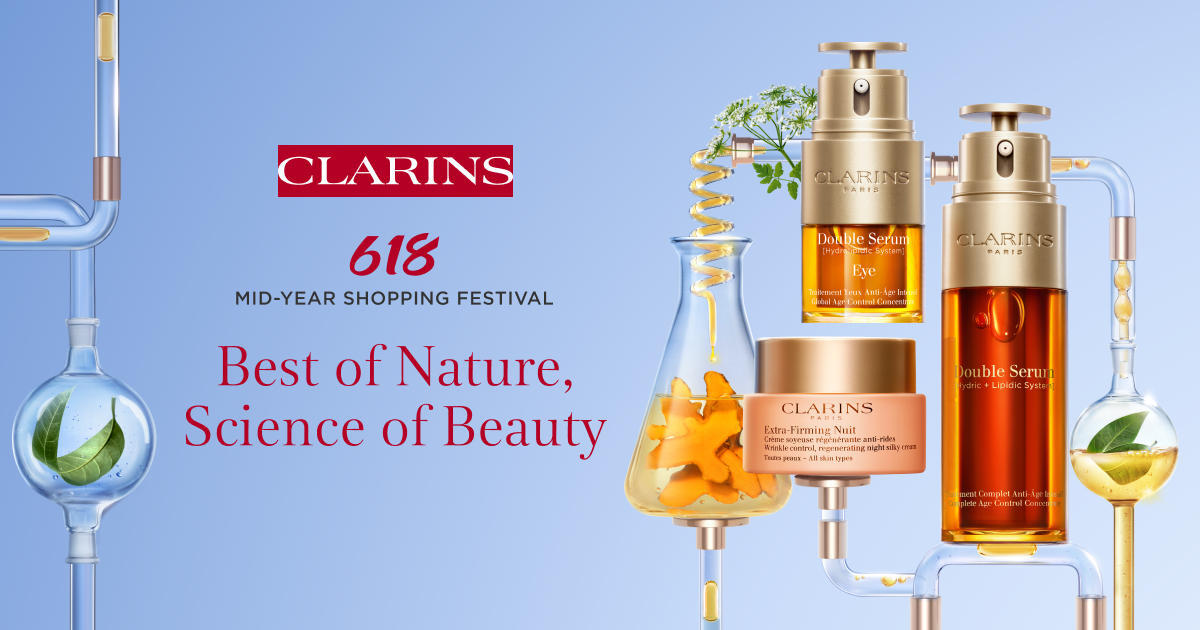 618 Mid Year Sale 2024: Skincare & Make-Up Promotion - Clarins