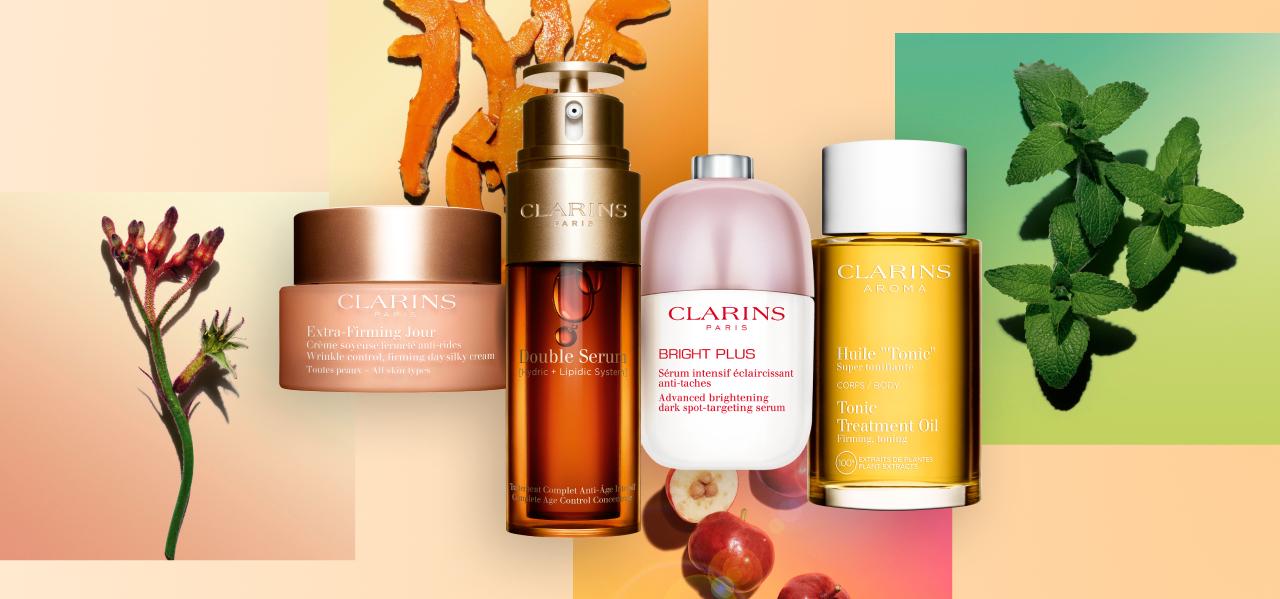 CLARINS: Natural Beauty, Skincare and Make-up powered by plants.